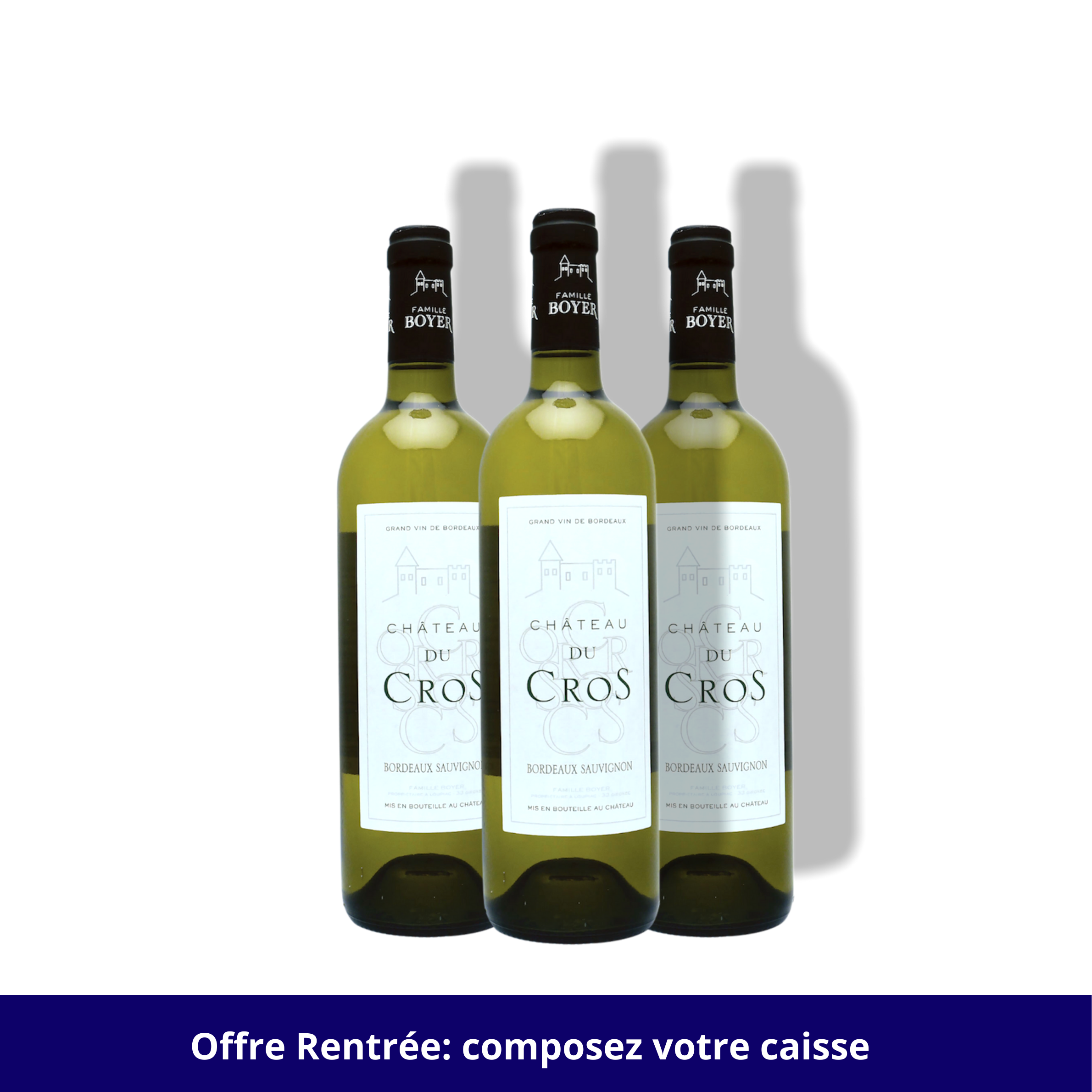 Château du Cros Sauvignon 2021 - 3 btls - Château du Cros